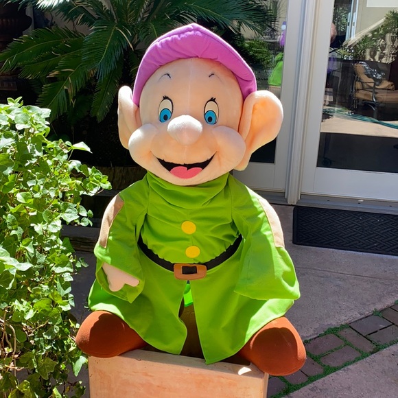 Disney | Accents | Disney Dopey Childrens Plush Toy Tall Euc Original ...